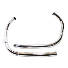 Exhaust Pipes Triumph 3TA 5TA 5T 6T T100 T120 t140 t150 t160 UK Made ...