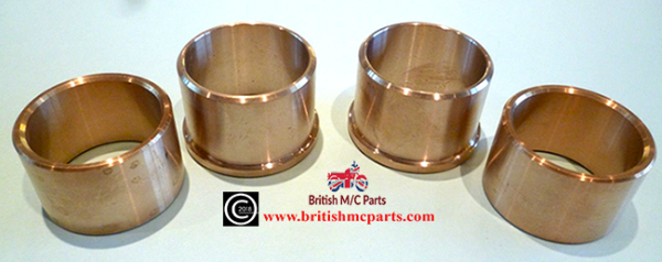 BSA C15 Fork Stanchions complete with Bushes , Part No.40-5005 40-5019/20,