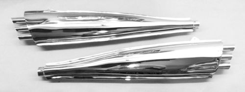 Triumph T150 Silencers Raygun -Triumph Trident T150 R/L Hand ,70-9036/7